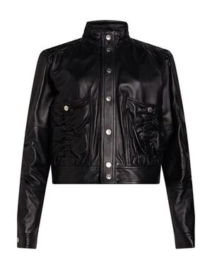 Dsquared2 Jacket Size Cow Leather - Black