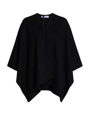Max Mara Woman Cape Beige Size Onesize Alpaca Wool, Polyamide, Wool Black