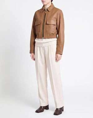 Hogan Leather Bomber Jacket