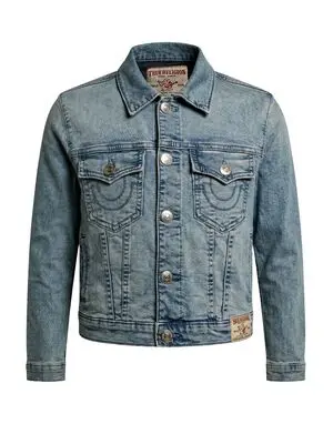 True Religion Denim Outerwear Size Cotton, Polyester, Rayon, Elastane