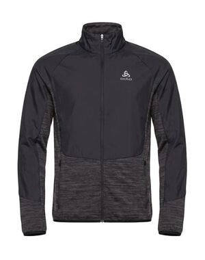 ODLO Jacket Military Size Polyester, Elastane - Black