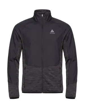 ODLO Jacket Military Size Polyester, Elastane - Black