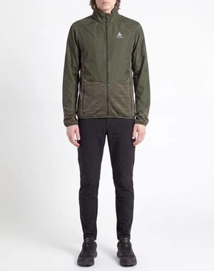ODLO Polyester Blend Athletic Jacket - Green
