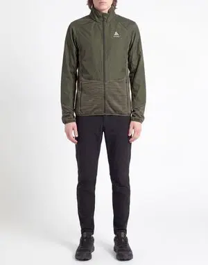 ODLO Polyester Blend Athletic Jacket - Green