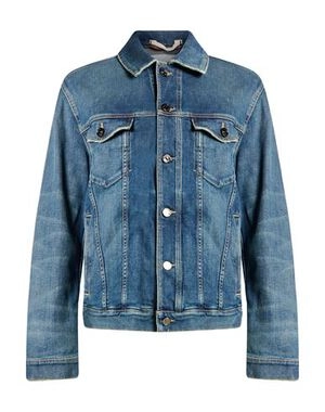 JACOB COHЁN Denim Outerwear Size Cotton, Elastane - Blue