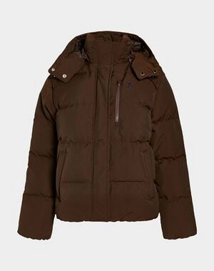 Polo Ralph Lauren Puffer Size Polyester - Brown