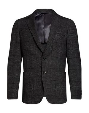 TOMBOLINI Blazer Charcoal Size Wool, Polyester, Elastane - Grey