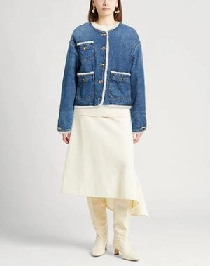 Sandro Denim Outerwear Size Cotton, Polyester, Acrylic