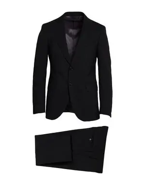 TOMBOLINI Suit Size Virgin Wool, Polyester, Elastane