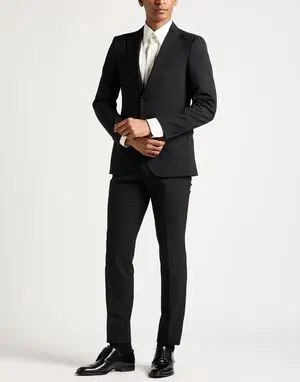 TOMBOLINI Suit Size Virgin Wool, Polyester, Elastane