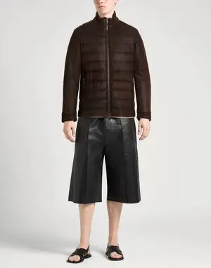 TOD'S Puffer Chocolate Size Lambskin
