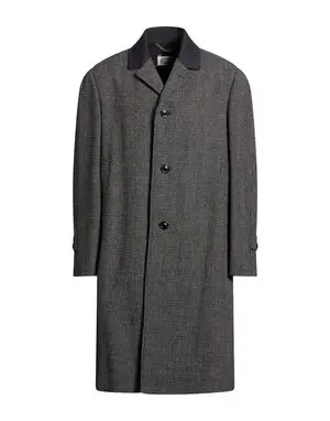 MAISON MARGIELA Virgin Wool & Polyamide Overcoat