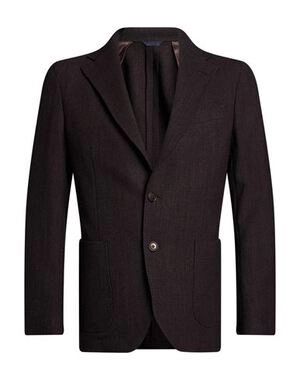 TOMBOLINI Blazer Dark Size Wool - Brown