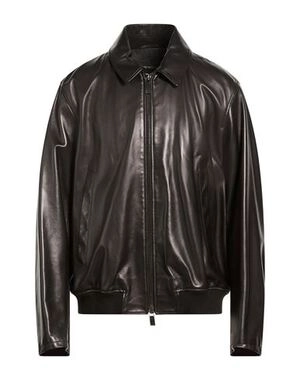 Emporio Armani Jacket Size Lambskin - Black