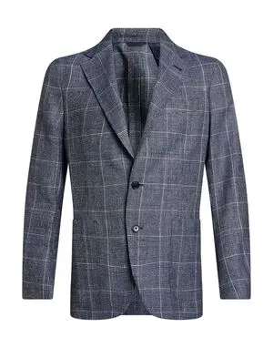 TOMBOLINI Blazer Size Virgin Wool, Linen