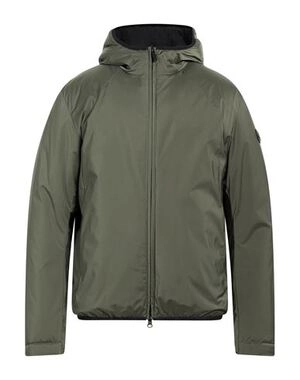 COLMAR Puffer Military Size Polyester, Elastane - Green