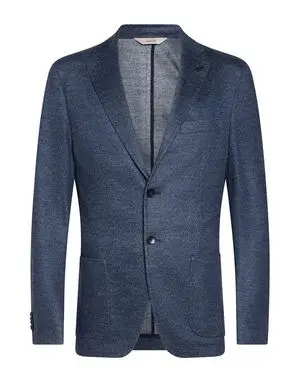 PAOLONI Blazer Size Virgin Wool, Cotton
