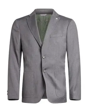 MANUEL RITZ Blazer Size Wool, Elastane