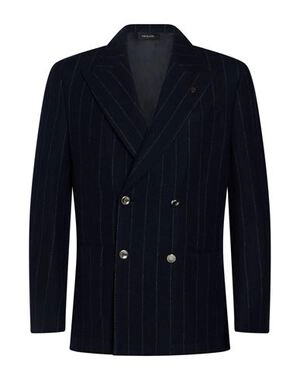 PAOLONI Blazer Size Wool, Polyamide - Navy