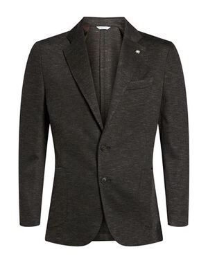 MANUEL RITZ Blazer Dark Size Viscose, Polyester, Elastane - Brown