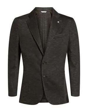 MANUEL RITZ Blazer Dark Size Viscose, Polyester, Elastane