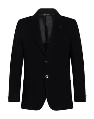 PAOLONI Blazer Size Cotton, Elastane - Black