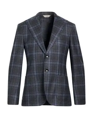 PAOLONI Blazer Charcoal Size Virgin Wool