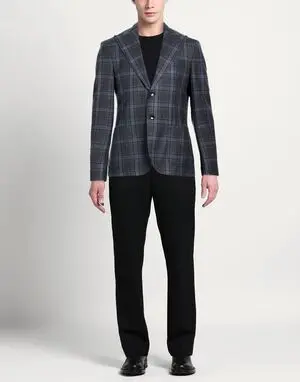 PAOLONI Blazer Charcoal Size Virgin Wool