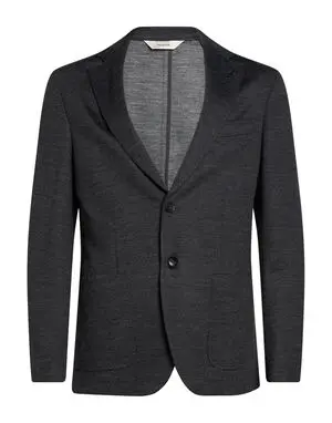 PAOLONI Blazer Charcoal Size Wool, Acrylic, Polyamide