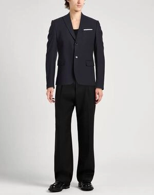 DANIELE ALESSANDRINI Blazer Midnight Size Viscose, Polyester, Elastane