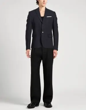 DANIELE ALESSANDRINI Blazer Midnight Size Viscose, Polyester, Elastane