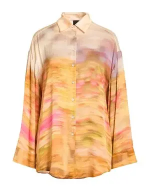 Pinko Viscose Satin Tie-dyed Shirt