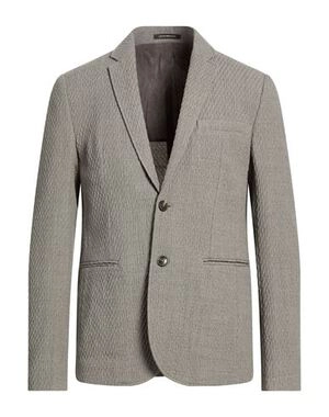 Emporio Armani Blazer Size Virgin Wool, Elastane - Light Grey