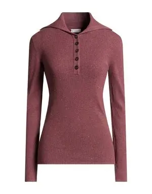 Brunello Cucinelli Ribbed-knit Metallic Pullover - Mauve