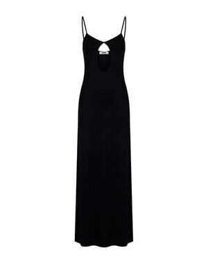 GRIFONI Maxi Dress Size Viscose, Elastane - Black