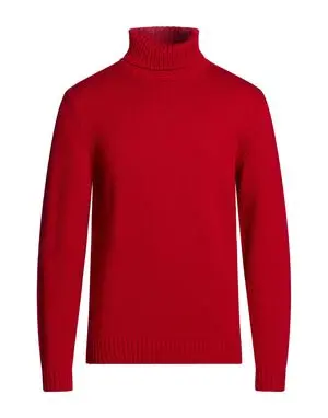 ZANONE Turtleneck Size Virgin Wool - Red