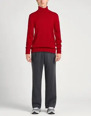 ZANONE Turtleneck Size Virgin Wool - Red