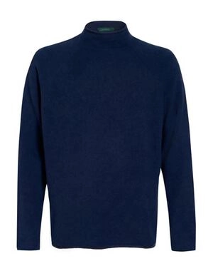ZANONE Turtleneck Size Cashmere - Navy