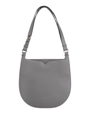 VALEXTRA Calfskin Shoulder Bag - Grey