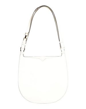 VALEXTRA Calfskin Shoulder Bag - White