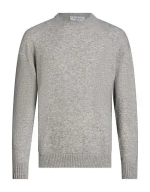 LANEUS Cashmere Blend Crewneck Sweater