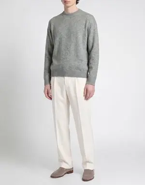 LANEUS Cashmere Blend Crewneck Sweater