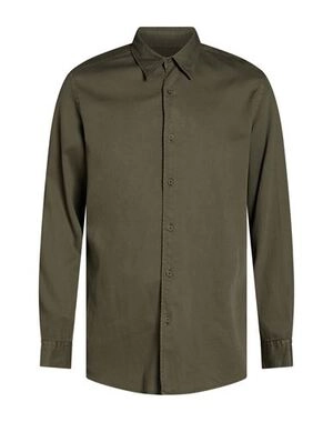 LIU •JO MAN Man Shirt Green Size 15 ¾ Cotton Green