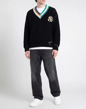 BARROW Multicolor Embellished V-neck Sweater