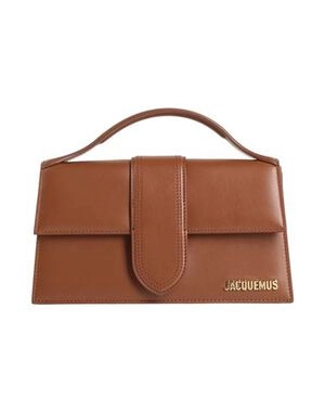 Jacquemus Grande Bambino Handbag Light Brown Cow Leather - Beige