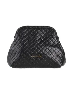 MARC ELLIS Woven Leather Clutch