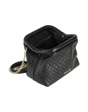 MARC ELLIS Woven Leather Clutch