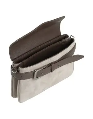 Brunello Cucinelli Suede Leather Crossbody Bag