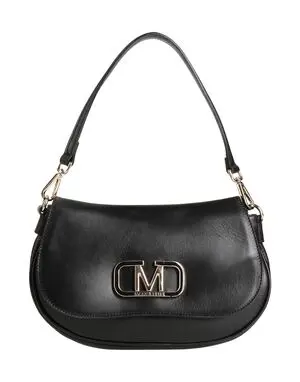 MARC ELLIS Handbag Ivory Leather - Black