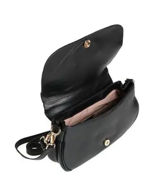 MARC ELLIS Handbag Ivory Leather - Black